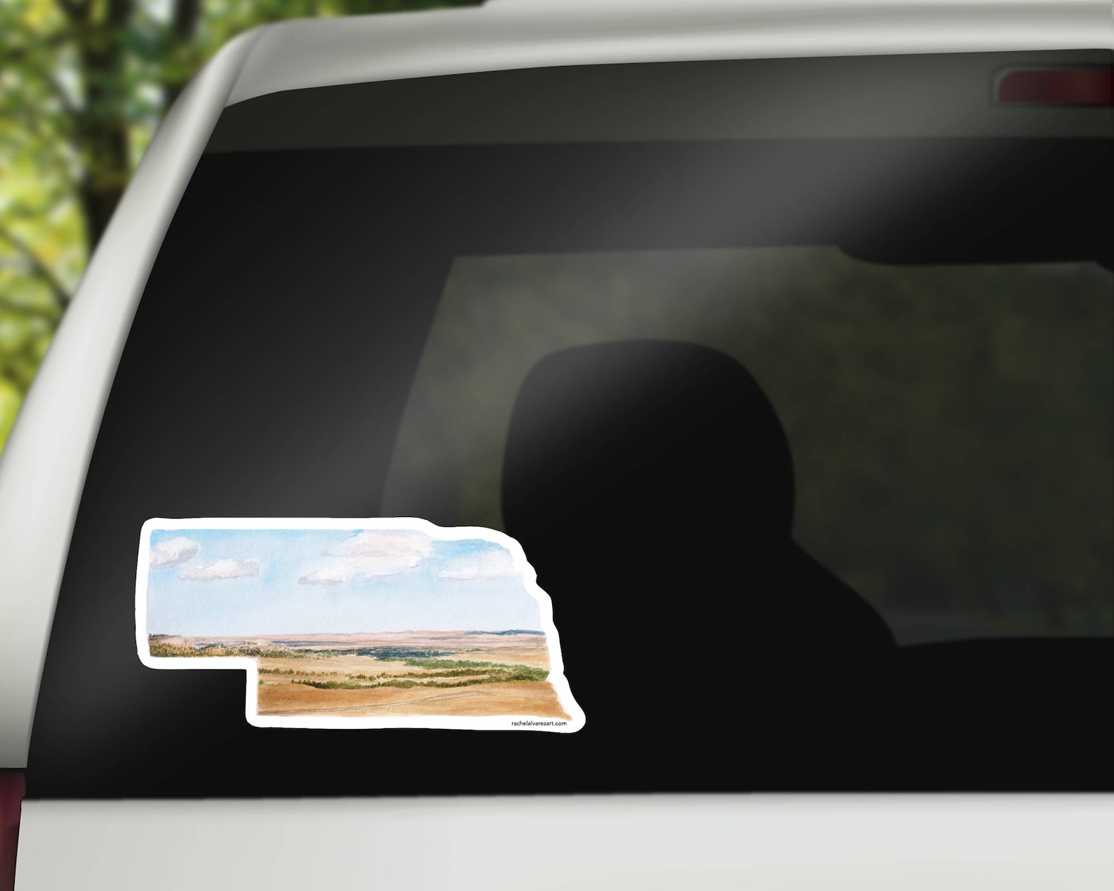 Nebraska Vinyl Sticker Nebraska State Decal Nebraska | Etsy