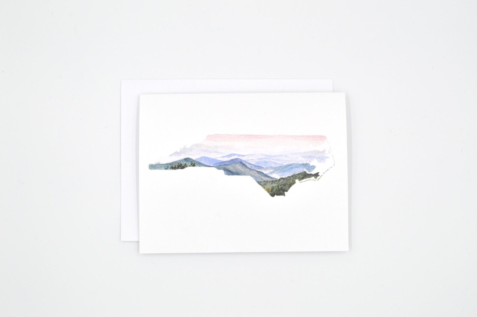 North Carolina State Notecards North Carolina Art Card - Etsy