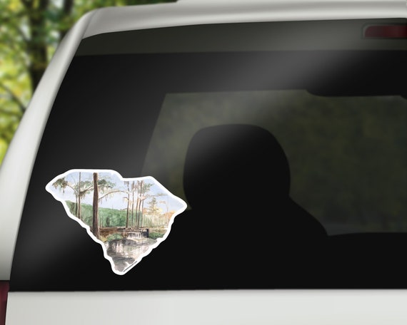 South Carolina Vinyl Sticker South Carolina State Decal SC - Etsy