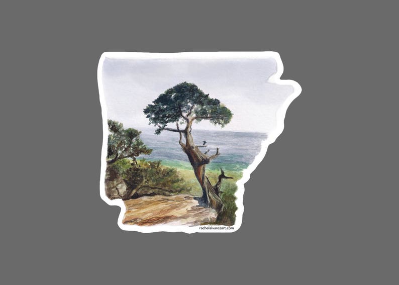 Arkansas Vinyl Sticker - Arkansaw State Decal - Arkansas Car Decal ...