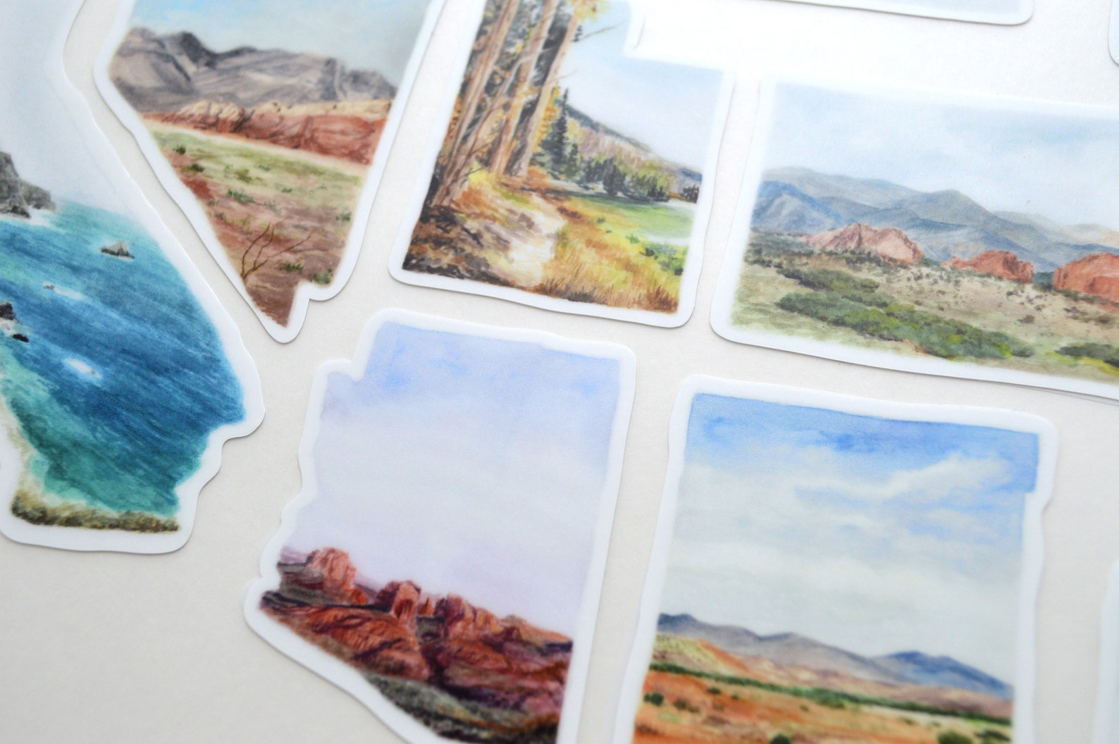 US Travel Rv Decal Map Rv Sticker Camper Decor Road Trip - Etsy