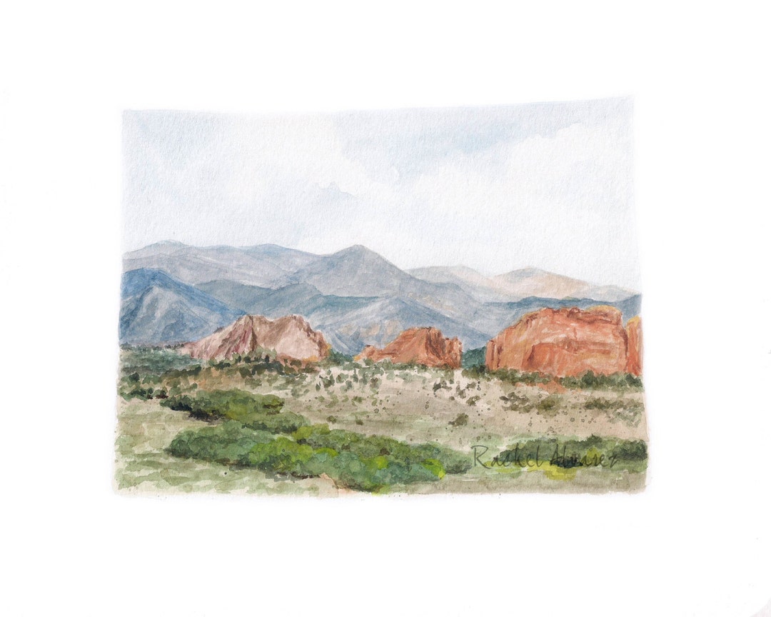 Colorado Art Print, Colorado Print, Colorado State PRINT, Colorado Map ...
