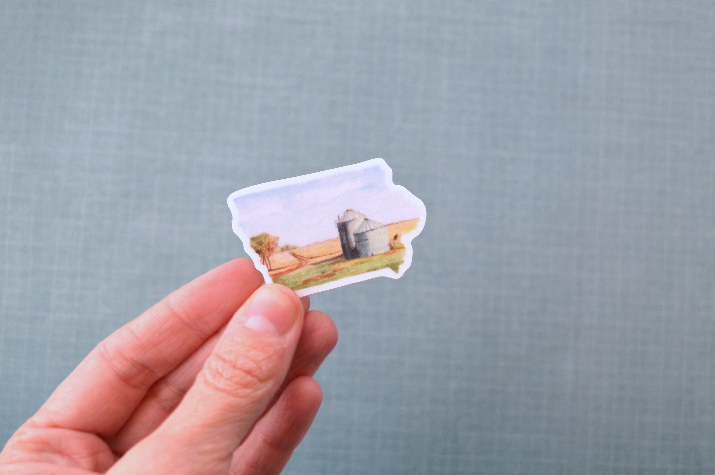 Iowa State Vinyl Adventure Sticker Set All 50 States | Etsy