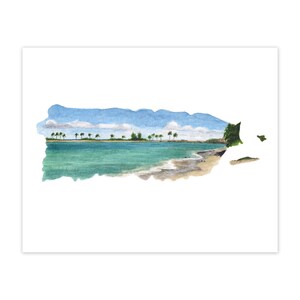 UAE Map Watercolor Print: Dubai Skyline Art - Etsy