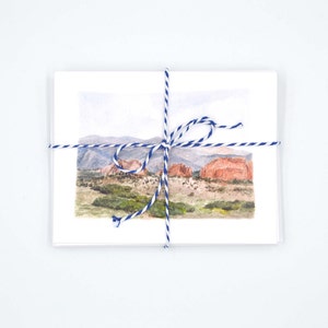 Colorado Springs Notecards - Watercolor Notecards - Wanderlust ...