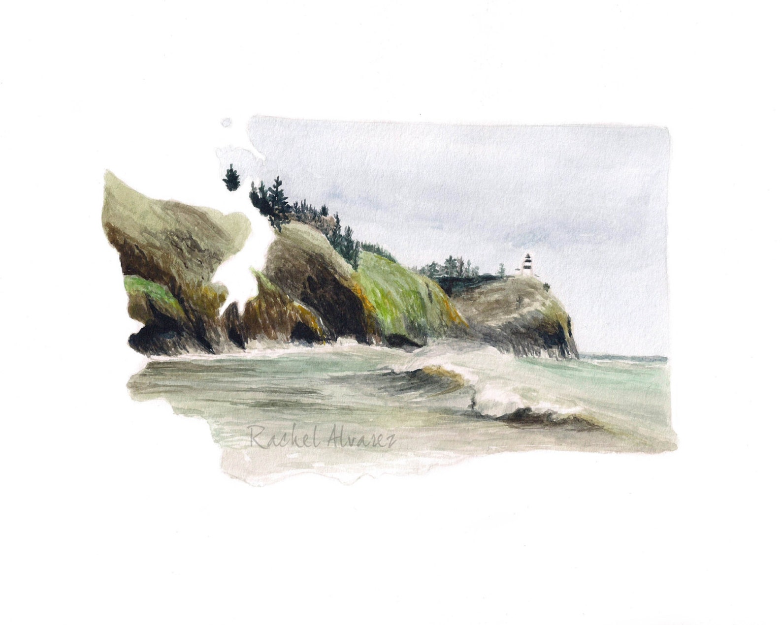 PNW Decor West Coast Best Coast Print West Coast Art Pnw - Etsy