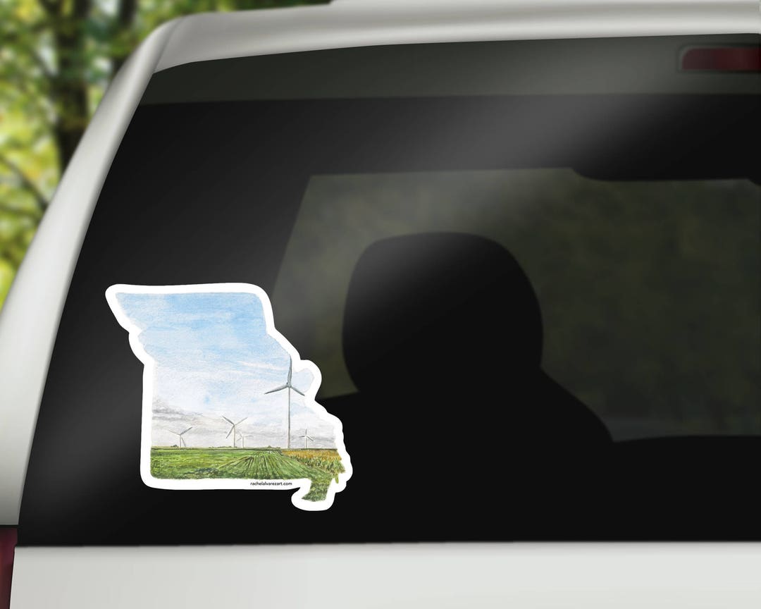 Missouri Vinyl Sticker - Missouri State Decal - MO Car Decal - Home ...