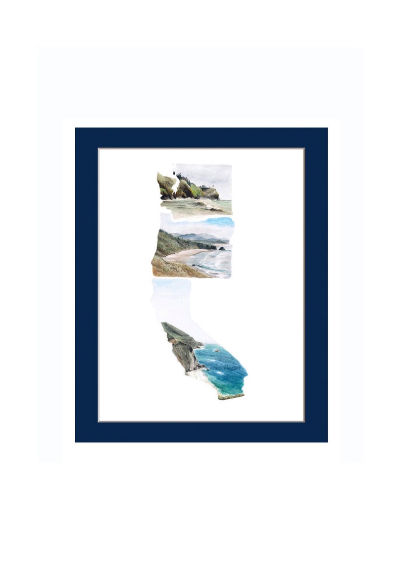PNW Decor West Coast Best Coast Print West Coast Art Pnw - Etsy