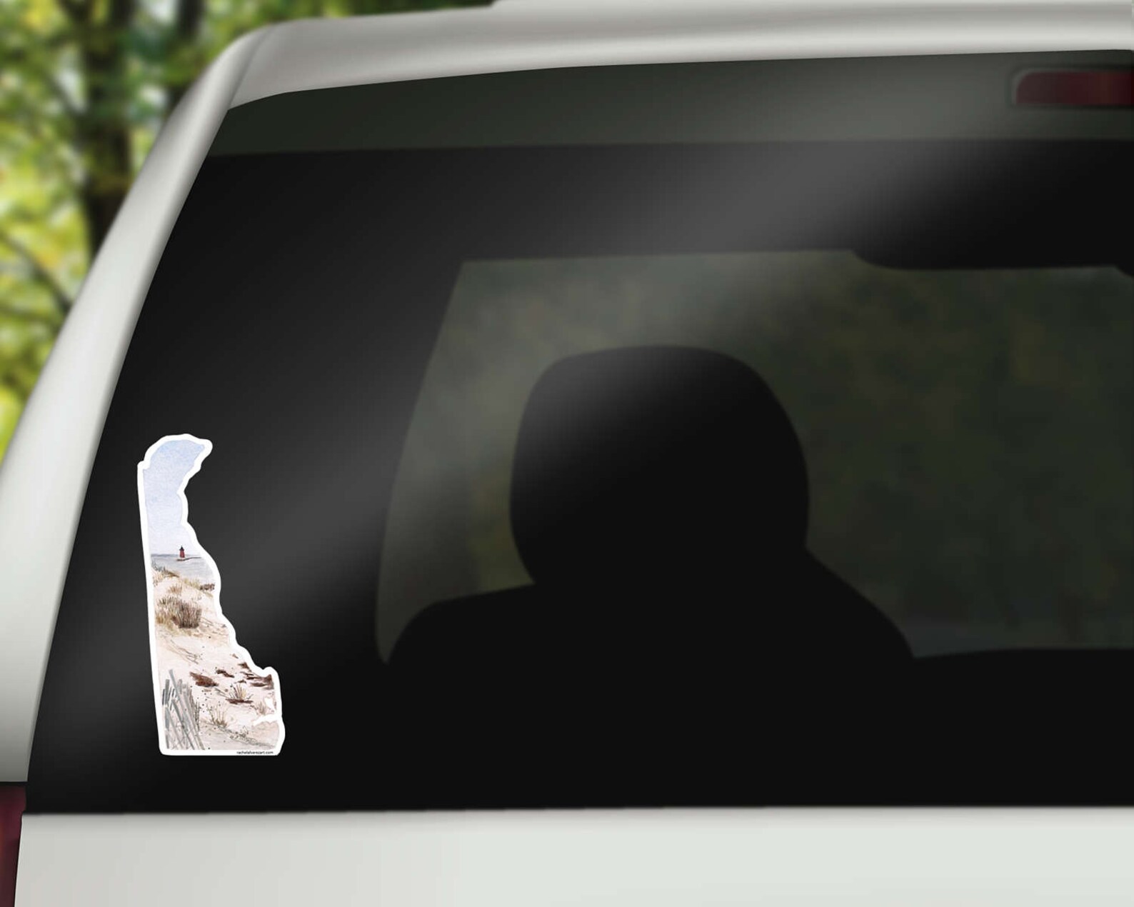 Delaware Vinyl Sticker Delaware State Car Decal Lewes - Etsy