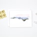 North Carolina State Notecards - North Carolina Art Card - Watercolor ...