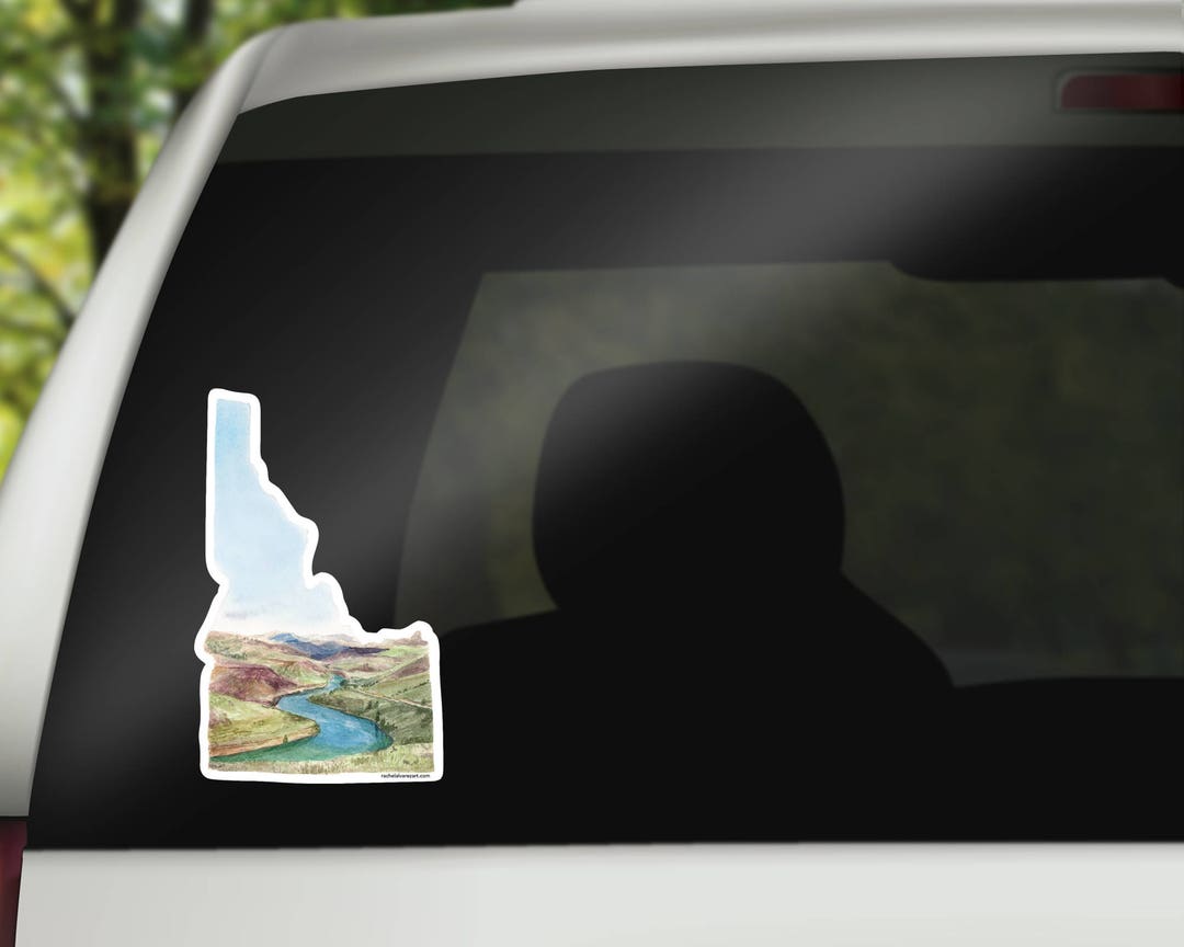 Idaho Vinyl Sticker - Idaho State Decal - Idaho Car Decal - ID Vinyl ...