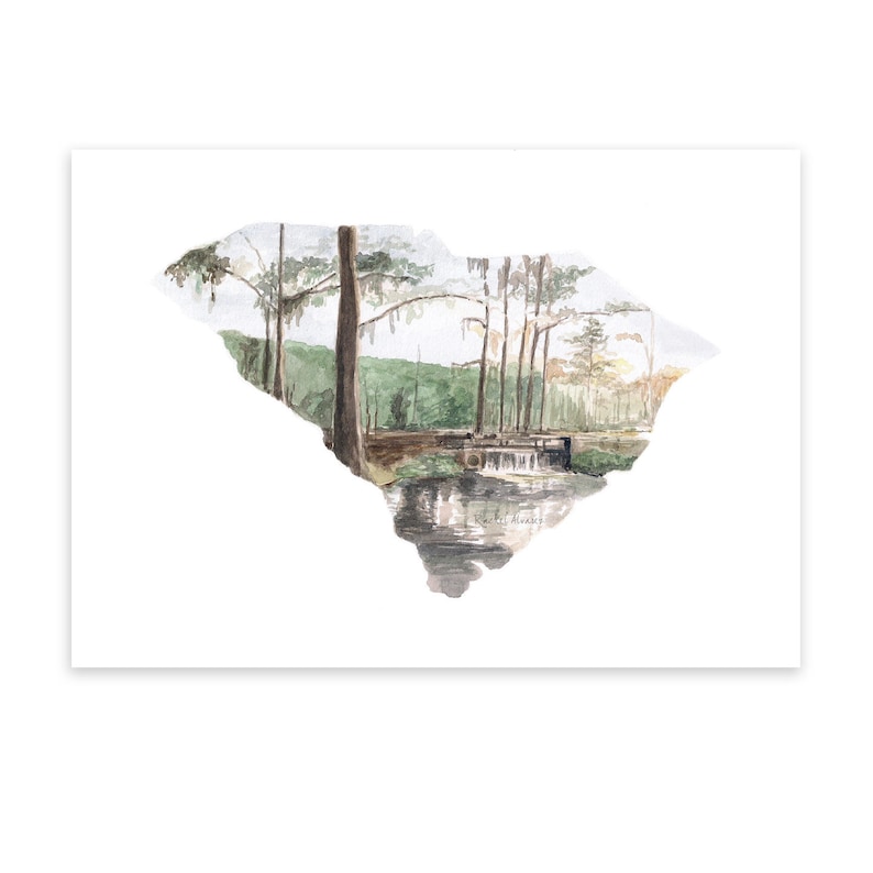 South Carolina Vinyl Sticker South Carolina State Decal SC - Etsy