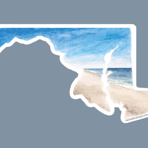 Ocean City Decal - Etsy