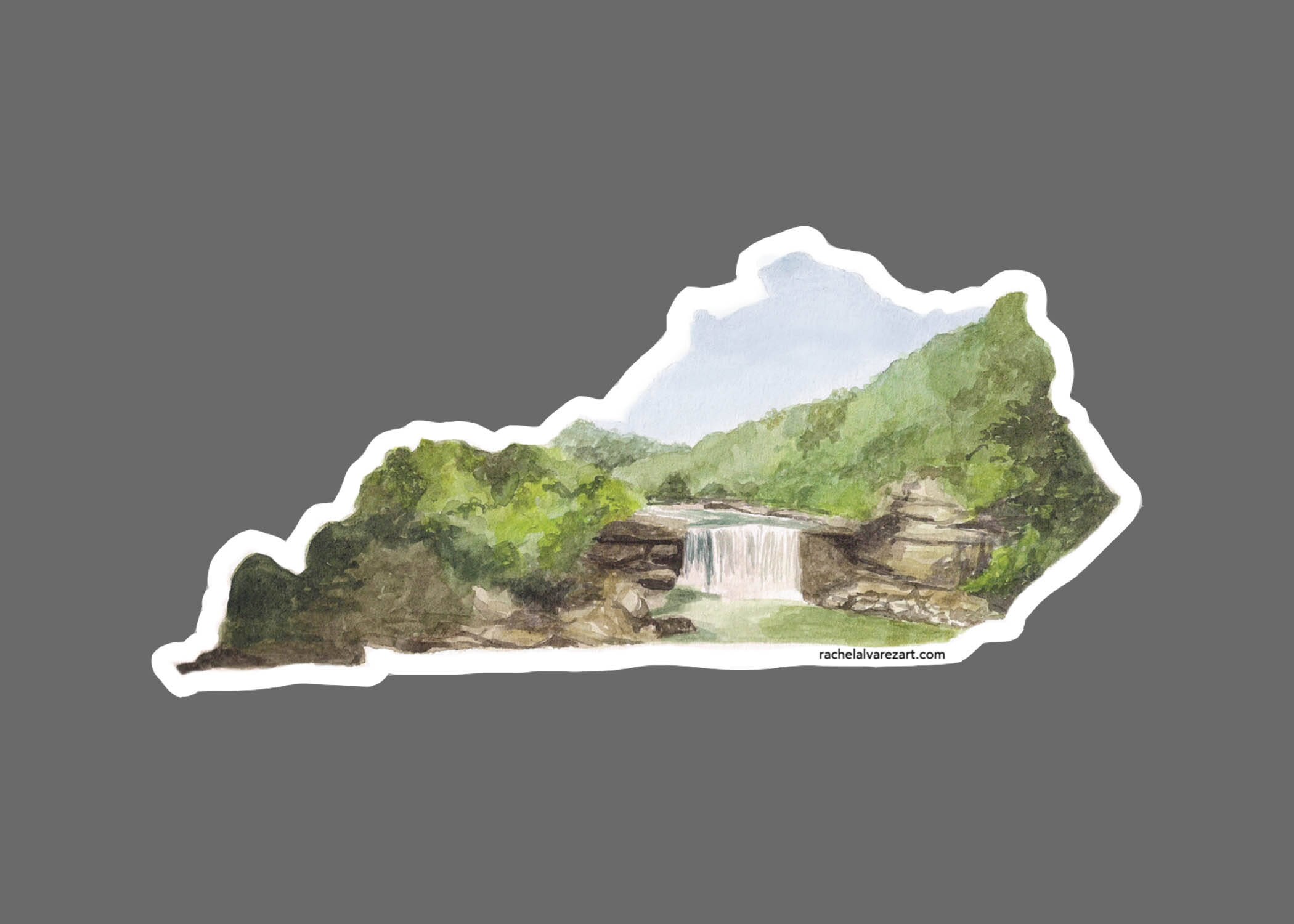 Kentucky Vinyl Sticker - Kentucky State Decal - Kentucky Car Decal ...