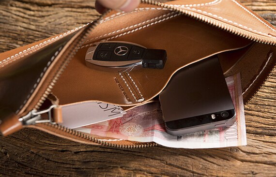 Minimalist Clutch Bag Wallet Bill Clip Note Clip Handmade by - Etsy