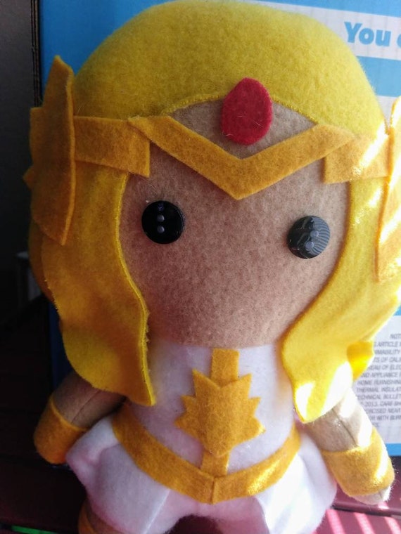 Art Dolls She-Ra Inspired Plush Chibi Kawaii Cute Art & Collectibles ...