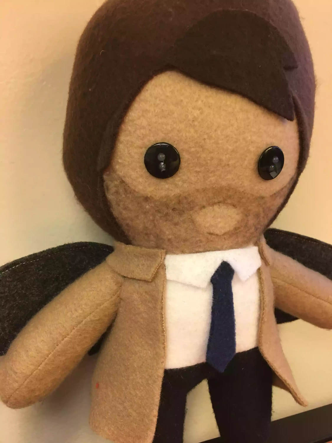 Castiel Supernatural Angel Fleece Plush Doll - Etsy