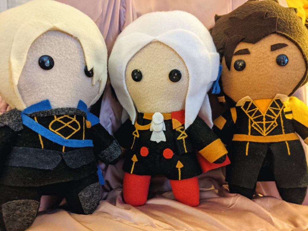 Fire Emblem: Three Houses Byleth Edelgard Von Hresvel Claude Von Riegan ...