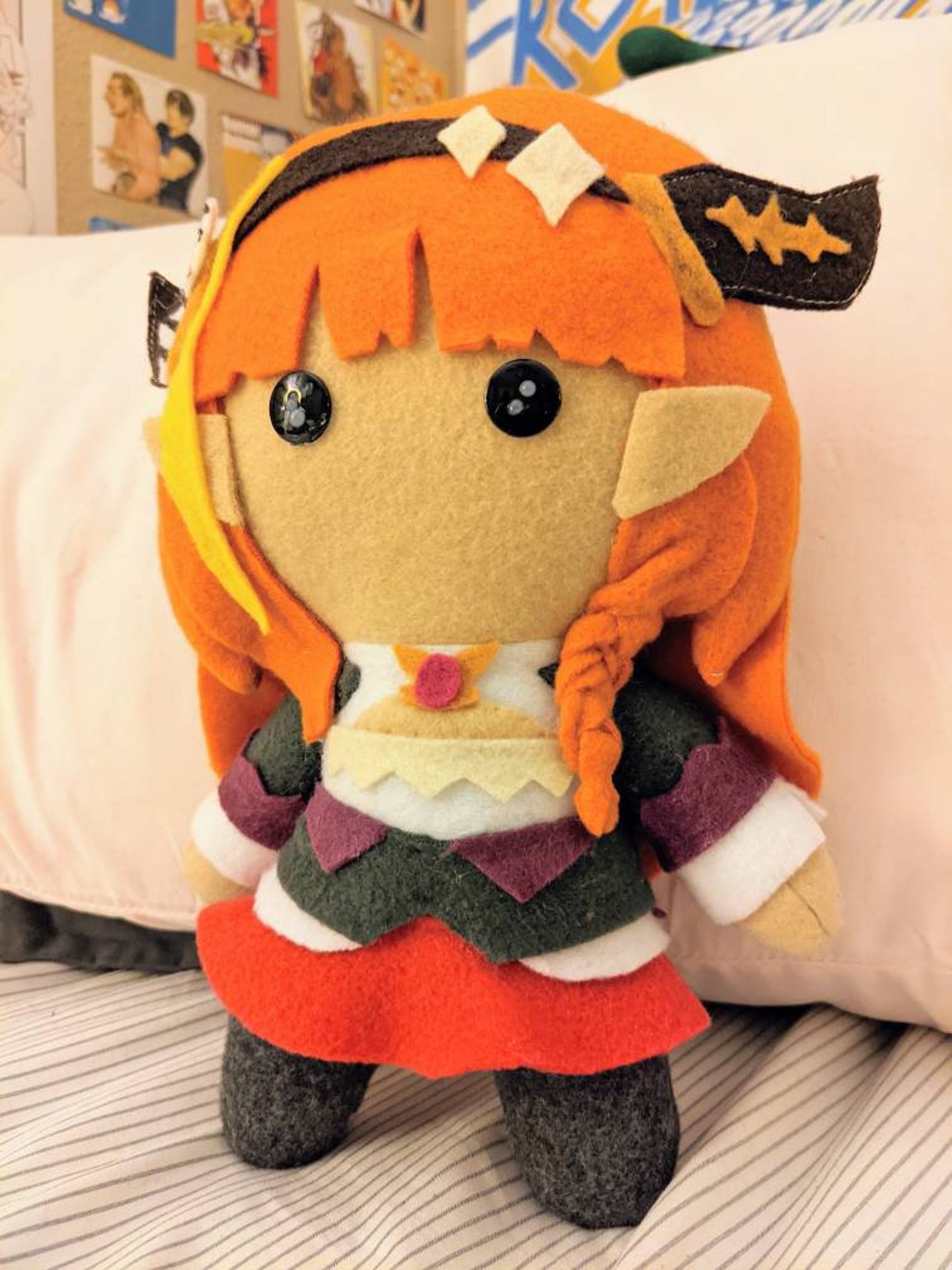 Kiryu Coco Hololive Vtuber Kaichou Anime Fleece Plush Doll - Etsy Hong Kong