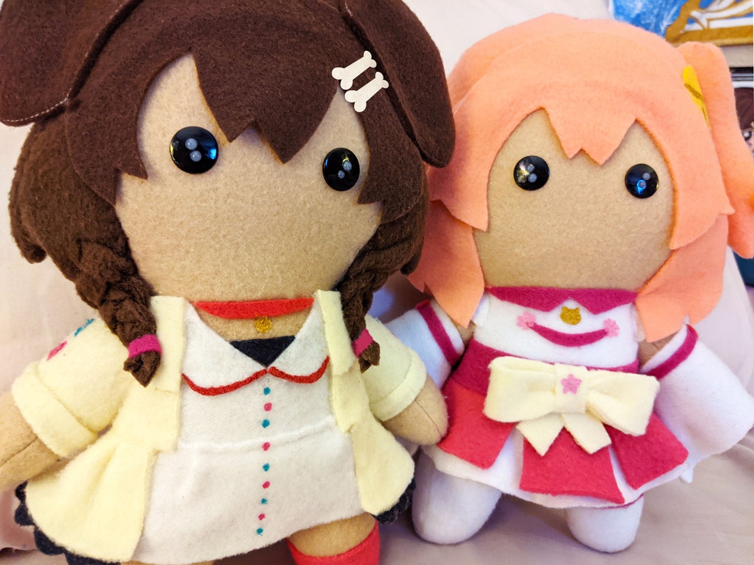 Sakura Miko Korone Inugami Hololive Vtuber Plush Doll - Etsy Australia