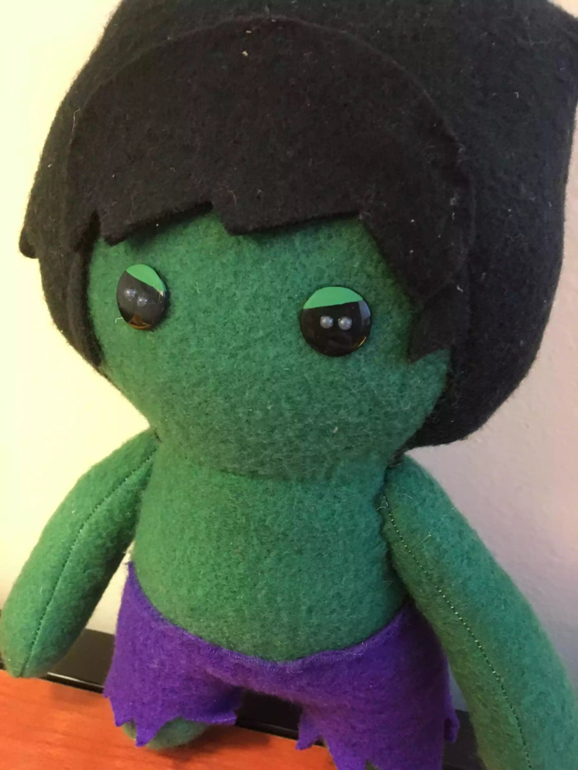 Hulk Marvel Avenger Fleece Plush Doll | Etsy