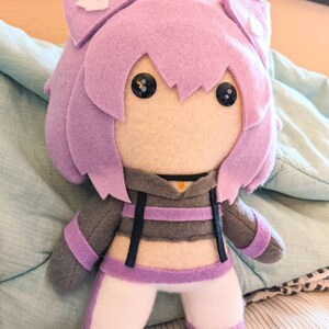 Nekomata Okayu Hololive Vtuber Plush Doll - Etsy