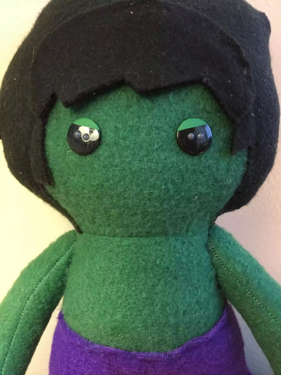 Hulk Marvel Avenger Fleece Plush Doll | Etsy