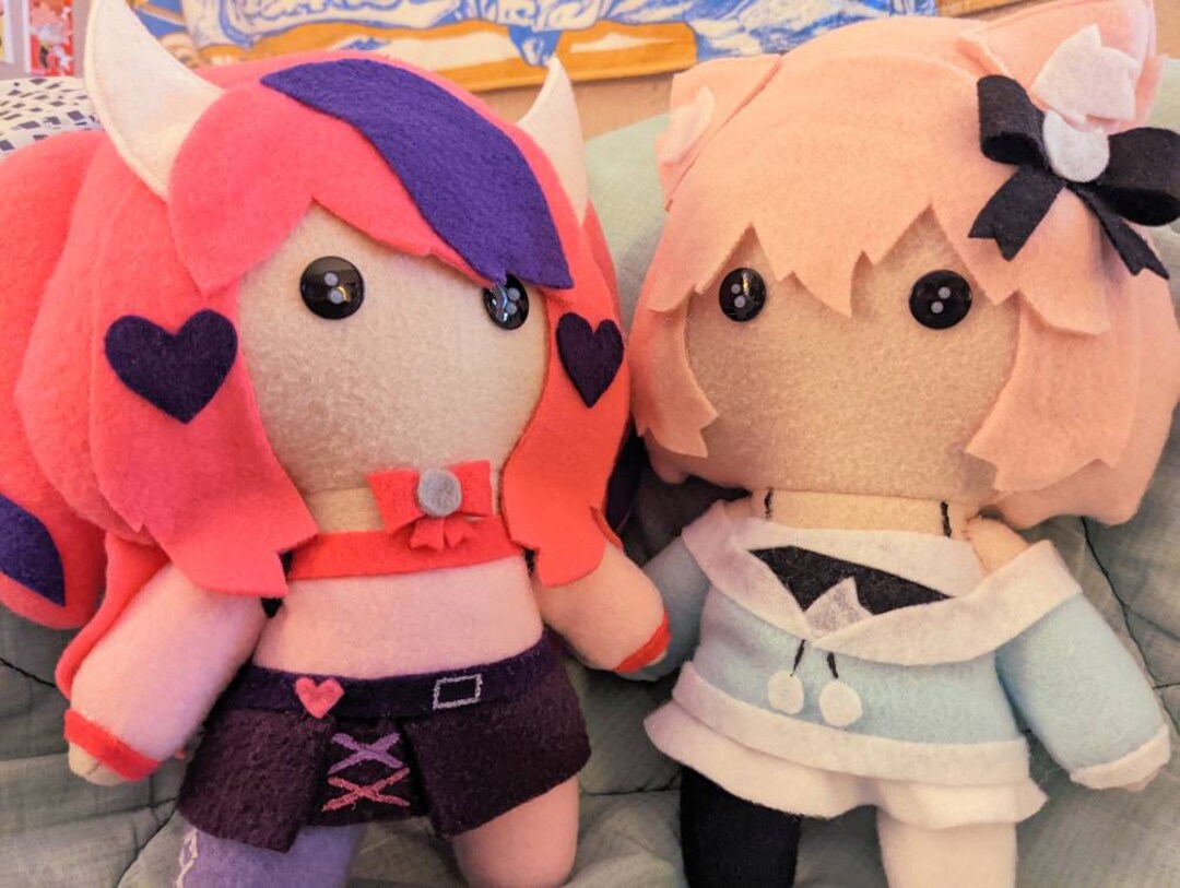 Nyatasha Nyanners Ironmouse Vshojo Vtuber Plush Doll - Etsy