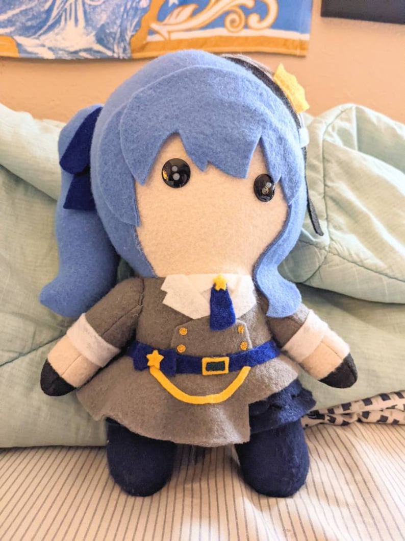 Hoshimachi Suisei Hololive Vtuber Plush Doll - Etsy New Zealand