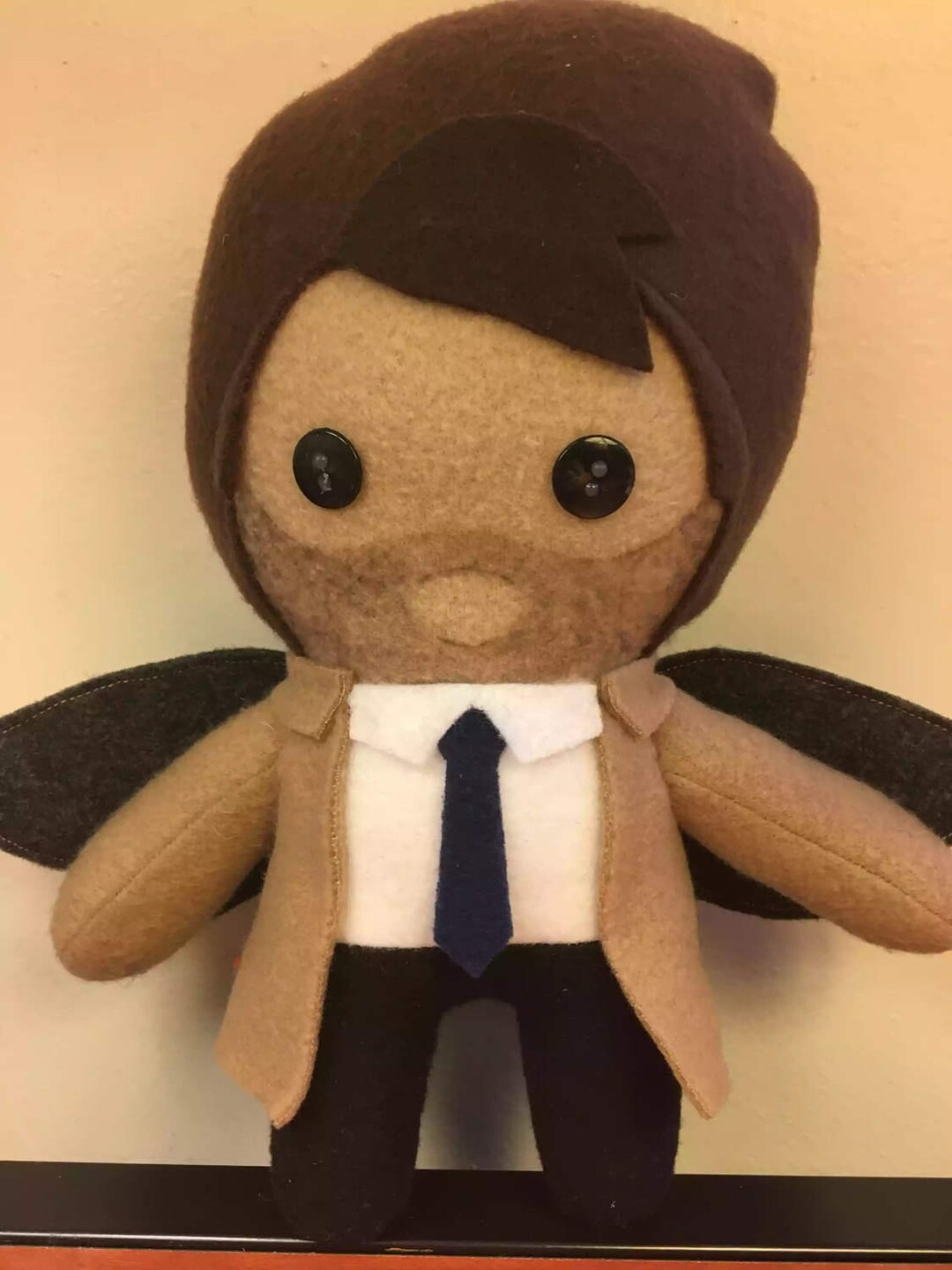 Castiel Supernatural Angel Fleece Plush Doll - Etsy