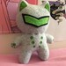 Mini Genji Cat Fleece Overwatch Plush | Etsy