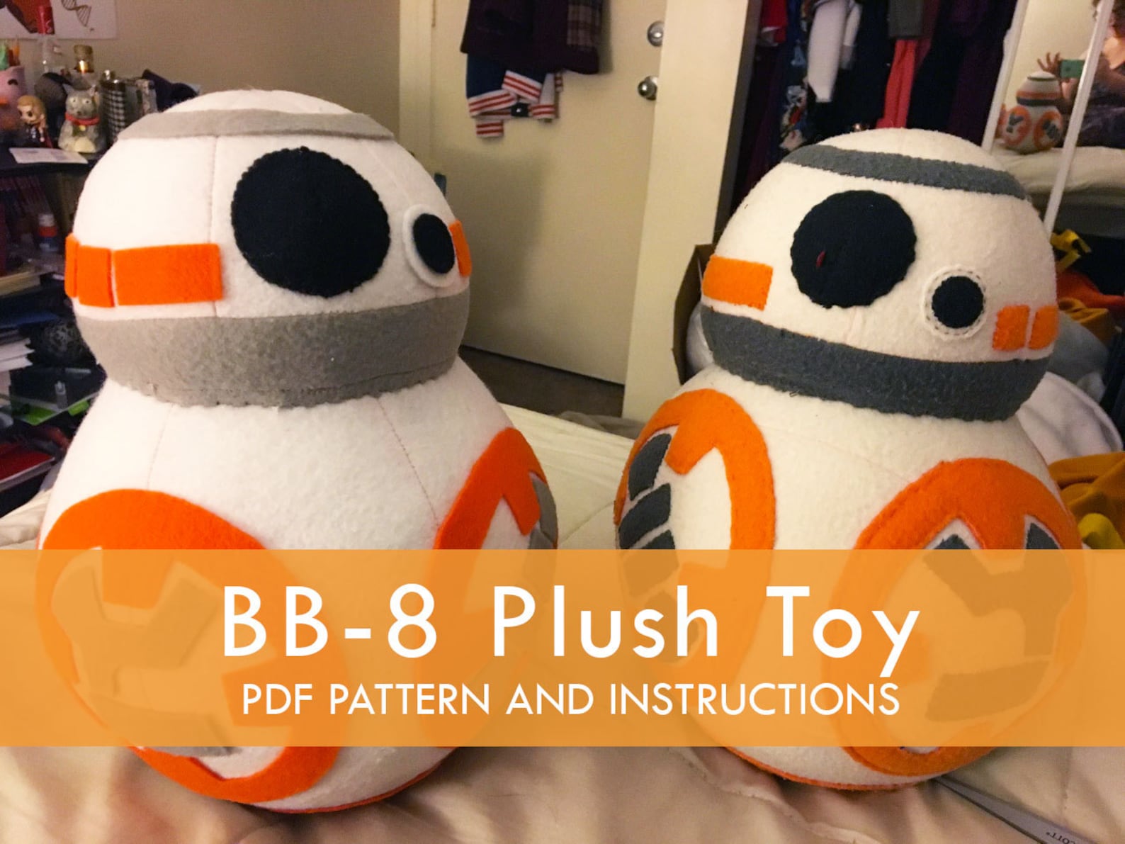 BB-8 Star Wars-inspired Plush Toy Pattern and Sewing Guide - Etsy