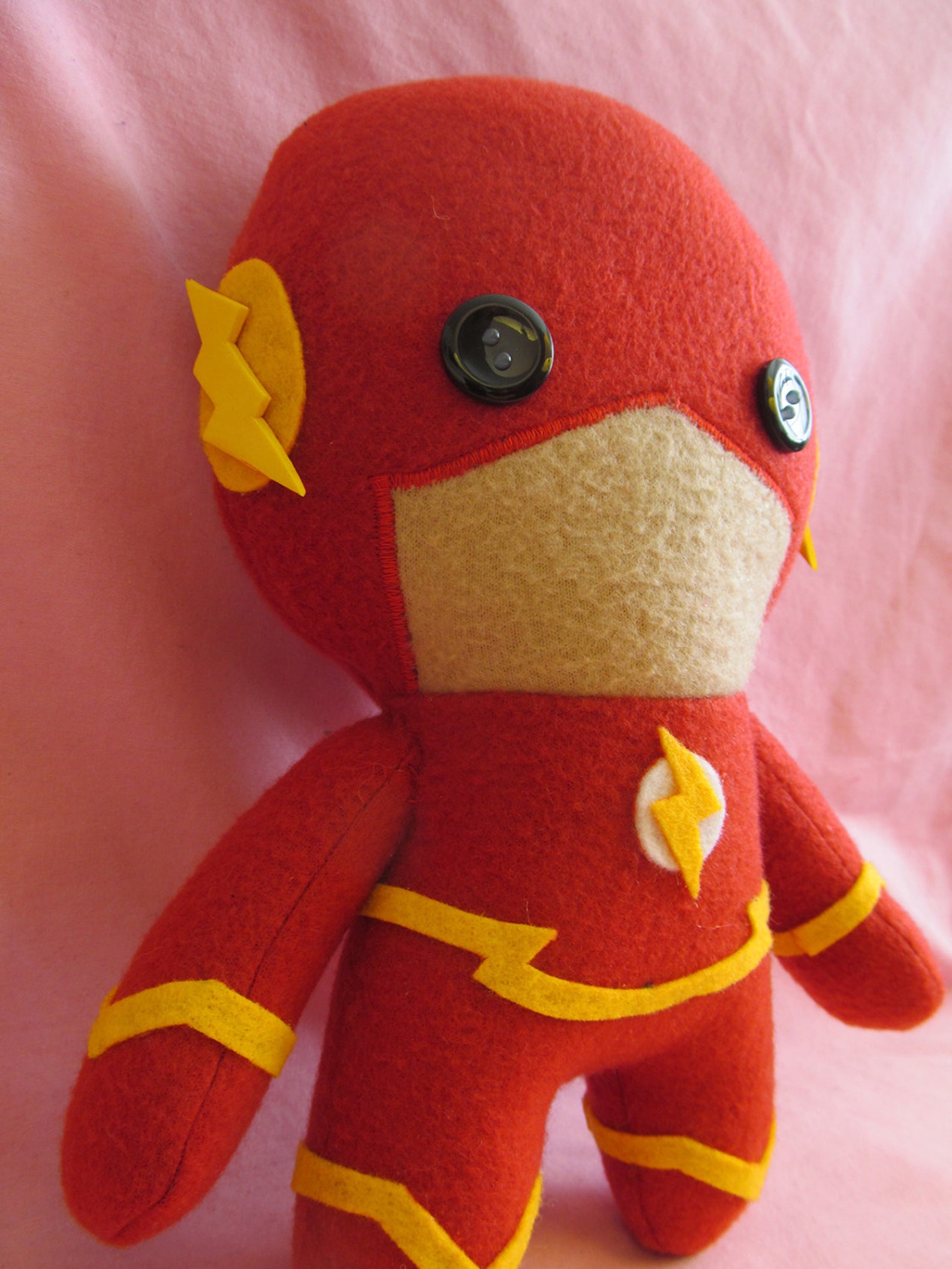 Flash DC Fleece Plush Doll - Etsy