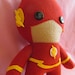 Flash DC Fleece Plush Doll - Etsy