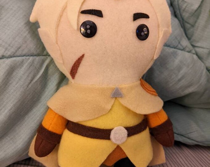 The Owl House Hunter Golden Guard Witch Fleece Plush Dolls - Etsy