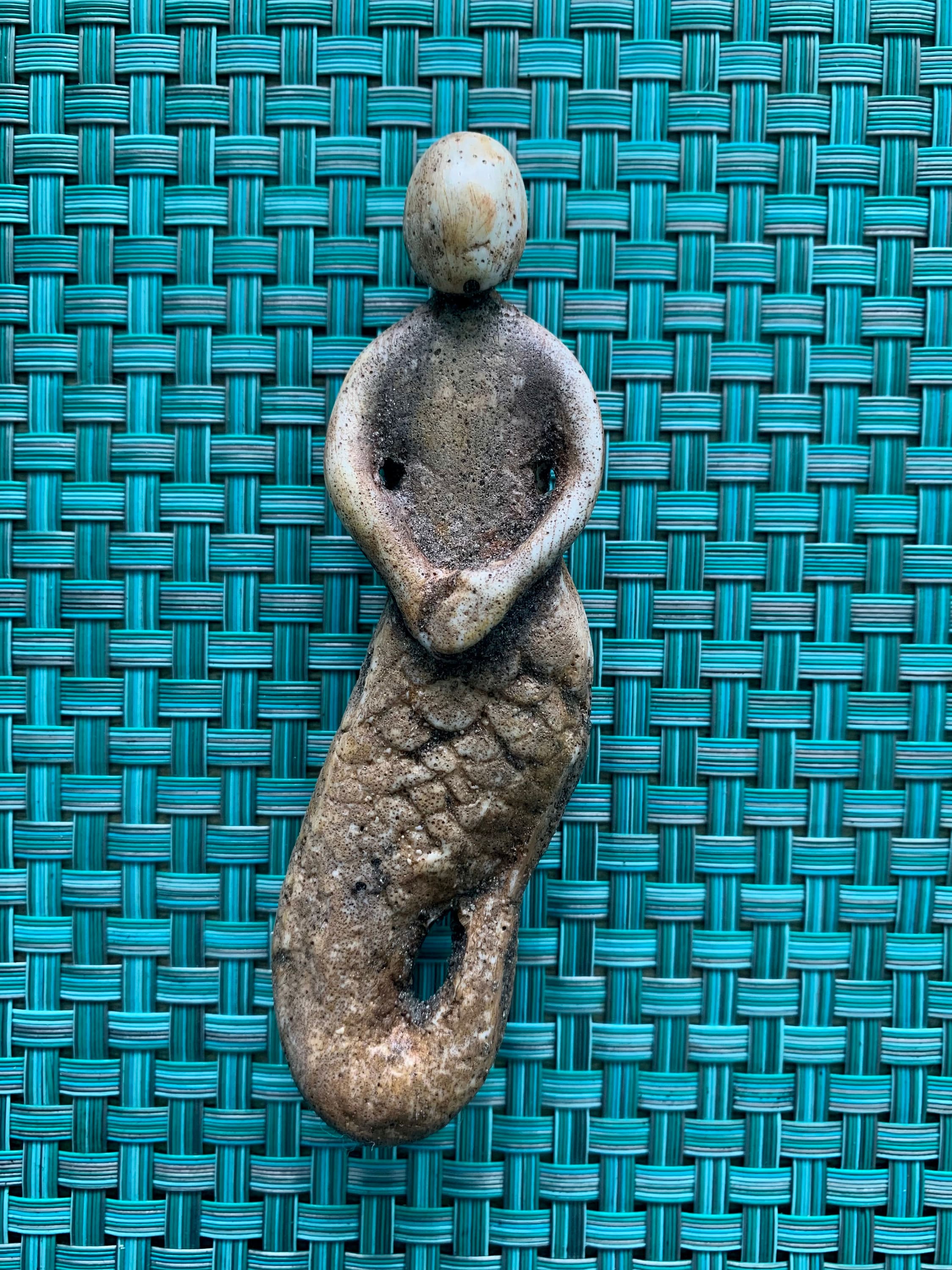 The Lighthouse Mermaid Carving Figurine Replica Etsy