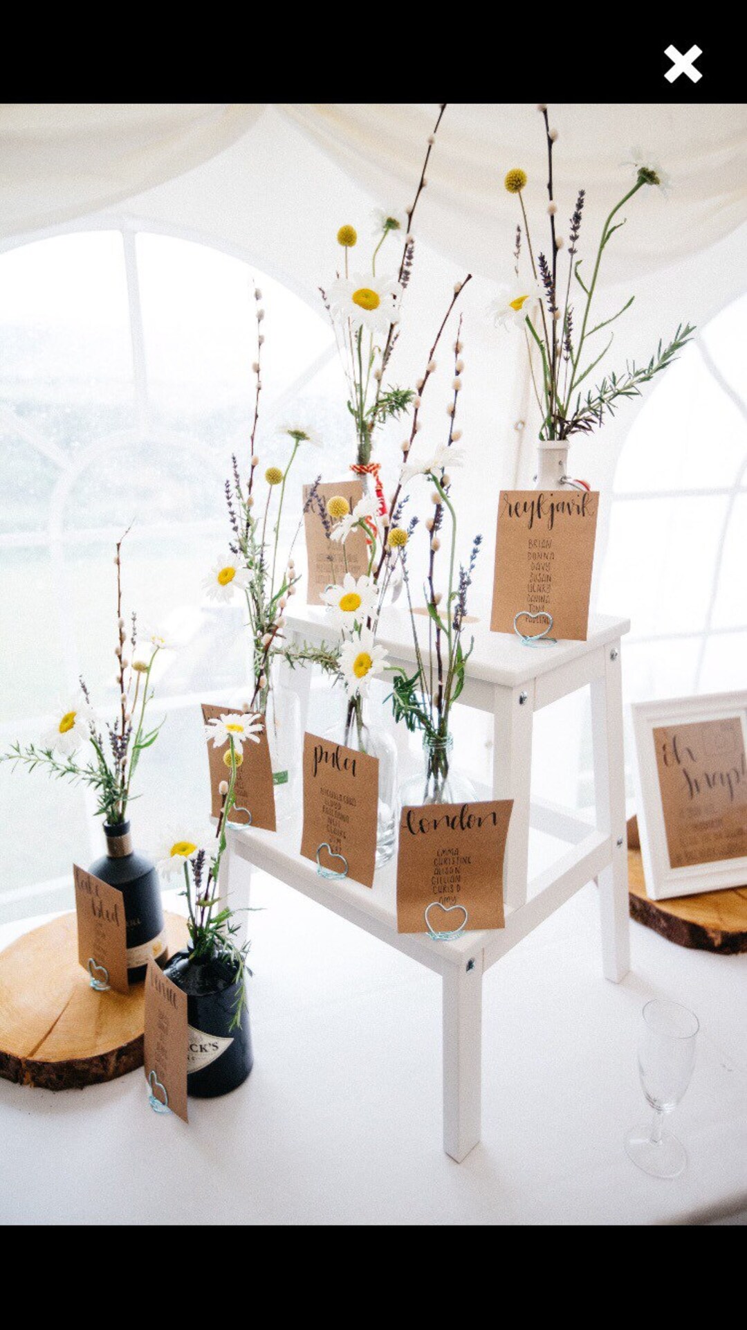 Lettered Wedding Table Name Cards - Etsy