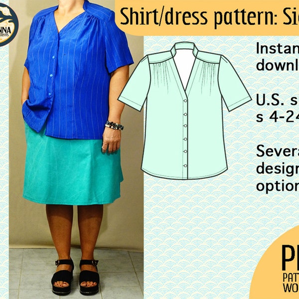 Plus Size Blouse - Etsy