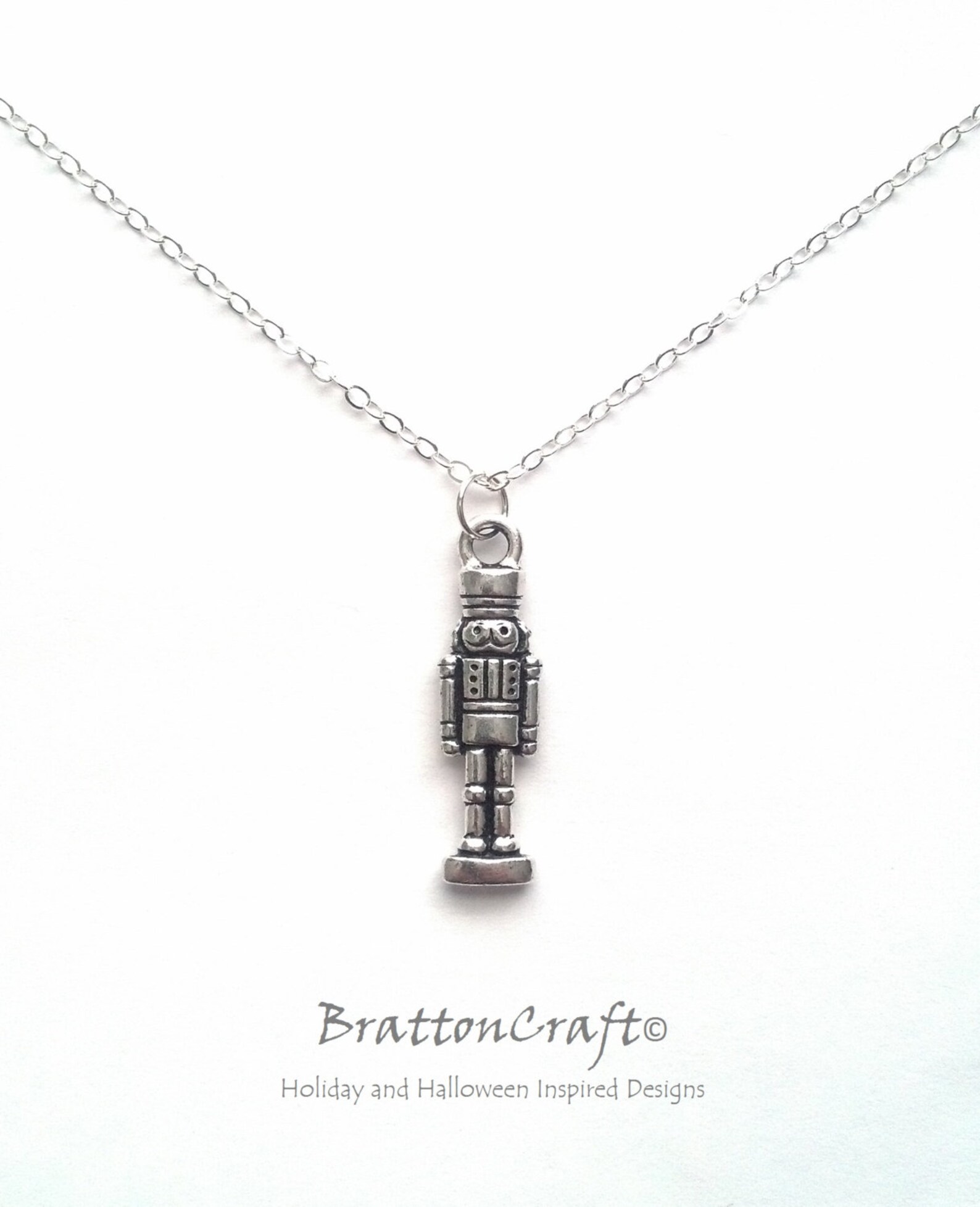 Nutcracker Necklace Nutcracker Ballet Christmas Necklace - Etsy