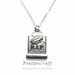 Silver Tombstone Necklace RIP Necklace Halloween Necklace - Etsy