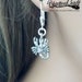 Silver Scorpion Earrings Scorpion Earrings Scorpio Earrings Zodiac Earrings Astrology Earrings ...