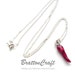 Red Chili Pepper Necklace Hand Painted Red Chili Pepper - Etsy
