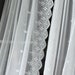 ANGEL' Premium Quality Embroidered French Net Lace Curtain Width 114 ...