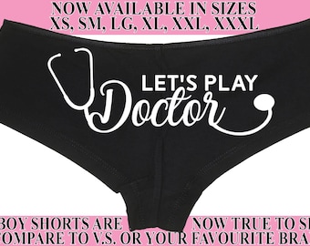 Play Doctor Panties - Etsy