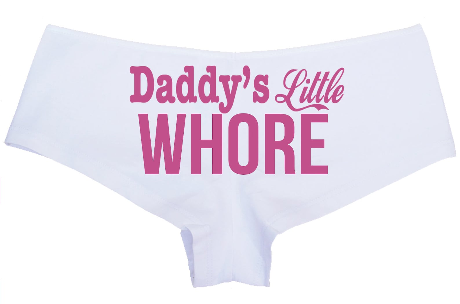 DADDY'S LITTLE WHORE owned slave white boy short panties | Etsy