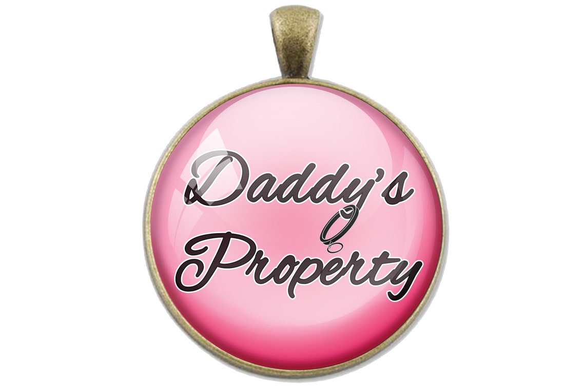 Cute Daddys Property Pink Owned By Sexy Choker Necklace For Etsy