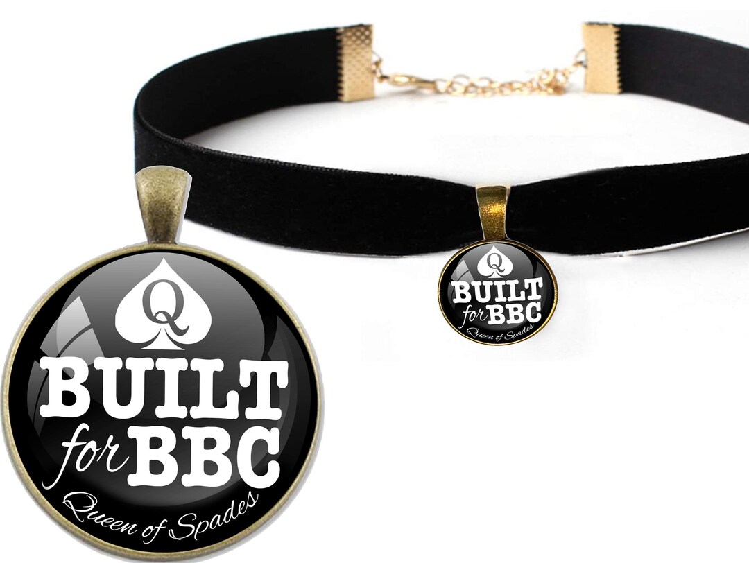 Built For Bbc Sexy Choker Necklace Slut Bbc Only Queen Of Etsy