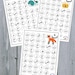 Digital Arabic/alphabet Letter Dab Identification Printable Worksheets ...