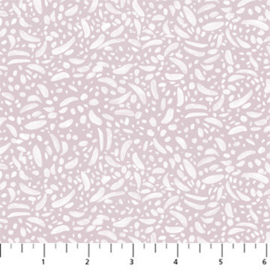 Thicket and Bramble 90750-80 Fall Leaves Gray and White Floral Harvest ...