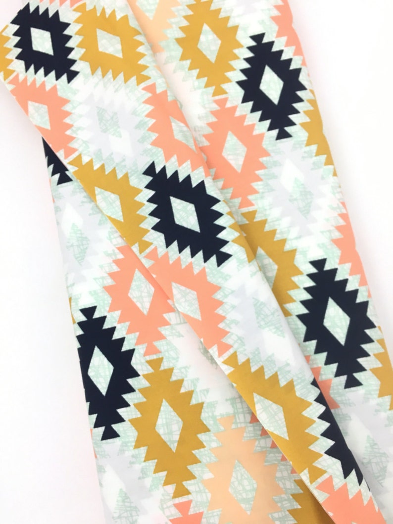 Agave Field Arizona Fabric Gold Navy Mint Coral and Rose - Etsy